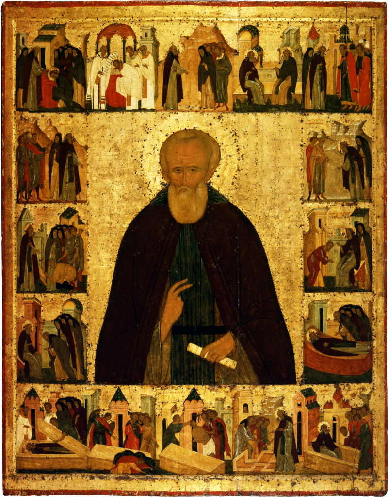 St. Dmitry Prilutsky and scenes of his life: rublev_museum — LiveJournal