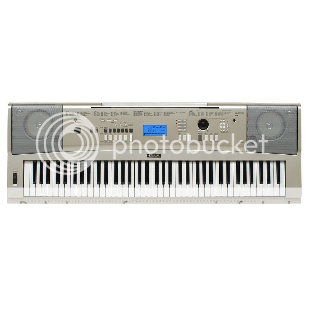 Yamaha Digital Keyboard Ypg-235 at Lloyd Sutton blog