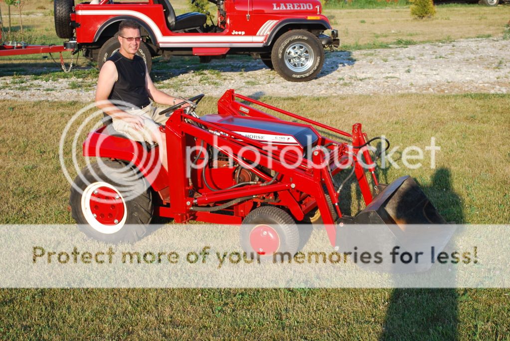 C195 with Loader - Wheel Horse Tractors - RedSquare Wheel Horse Forum