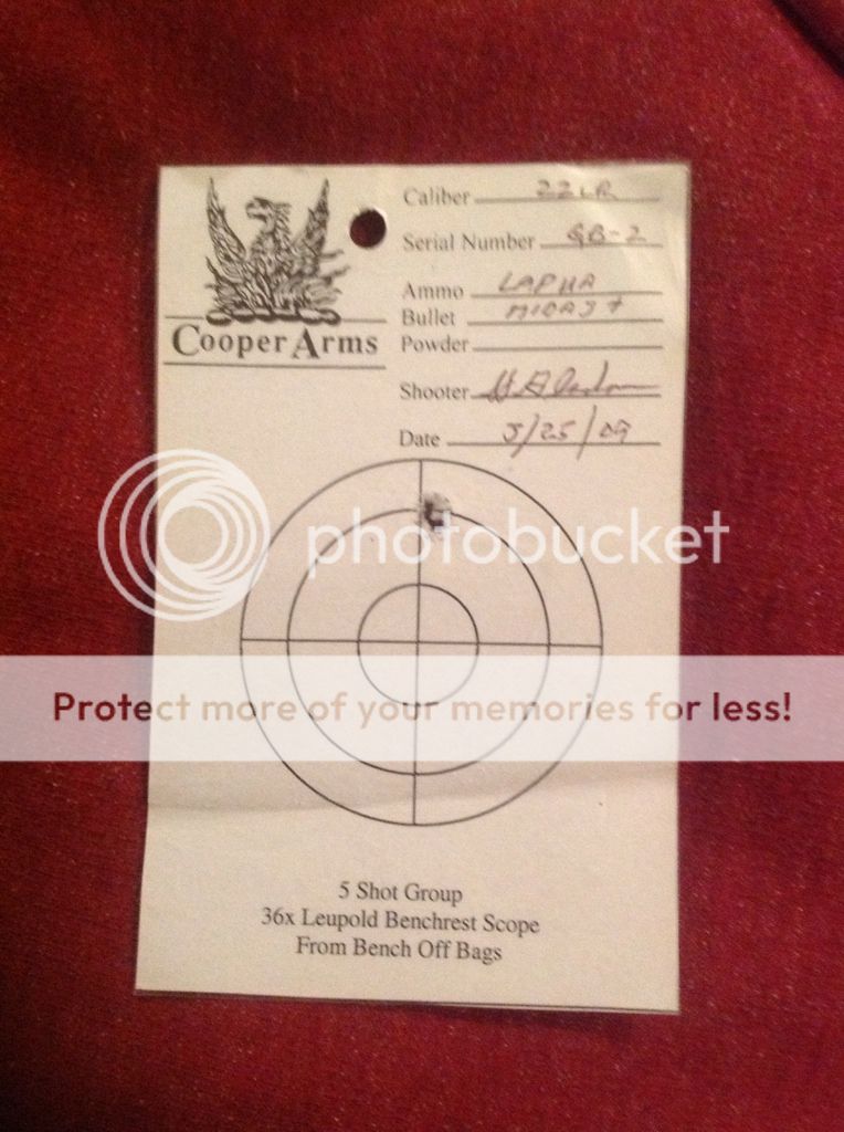 Cooper 57M .22LR - 24hourcampfire