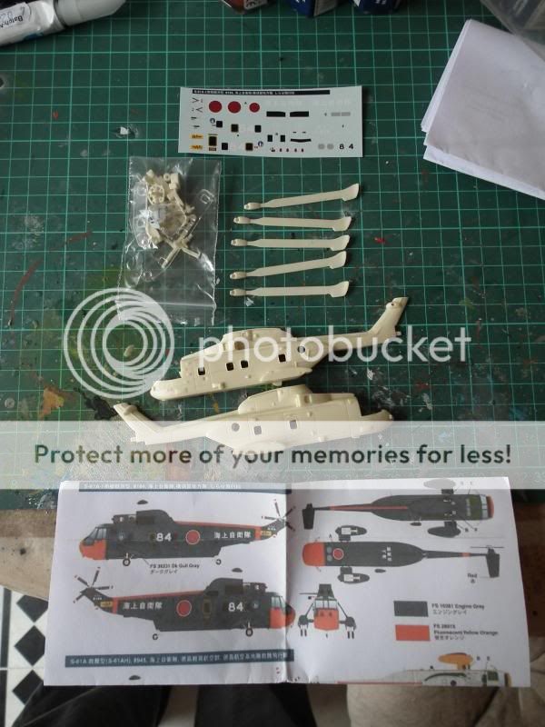 JMSDF CH-101 Merlin Helicopter - Finished - 1:144 Scale Group Build ...