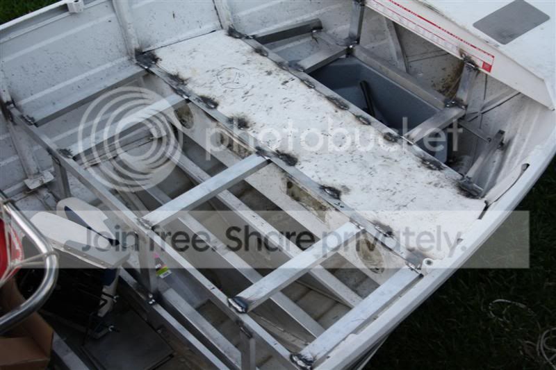 Removing middle bench seats from tinnie - Boating - Australian Fishing ...