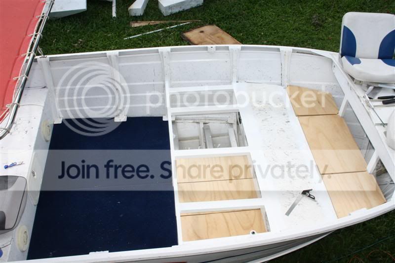 Removing middle bench seats from tinnie - Boating - Australian Fishing ...