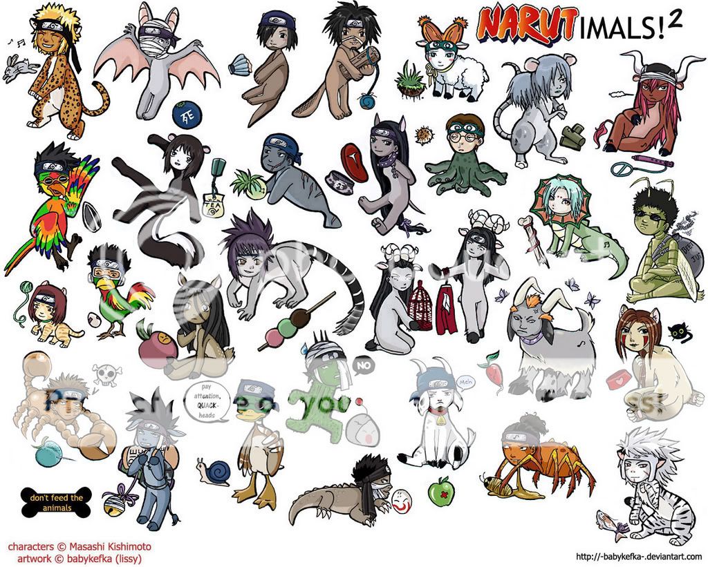 Naruto Animals Photo by ShadowsChild14 | Photobucket