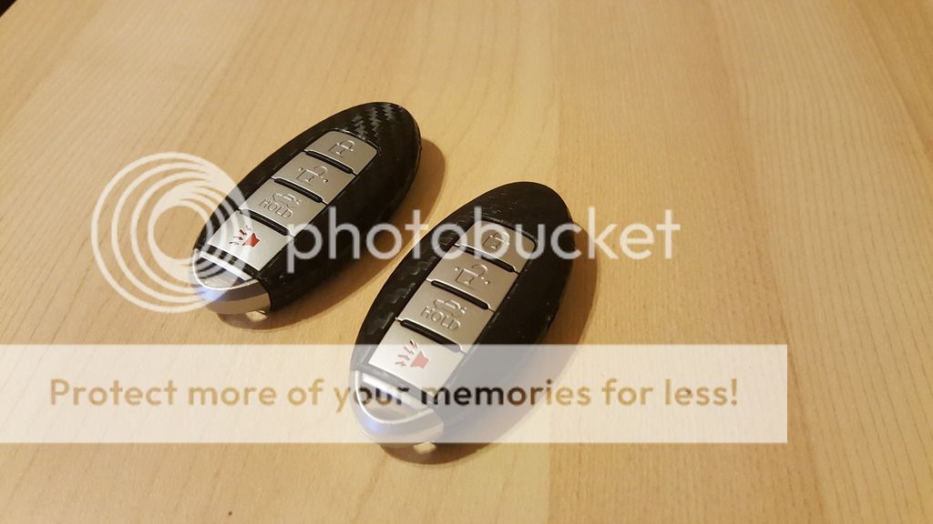 3M carbon fiber wrapped key fob | Nissan GT-R Forum