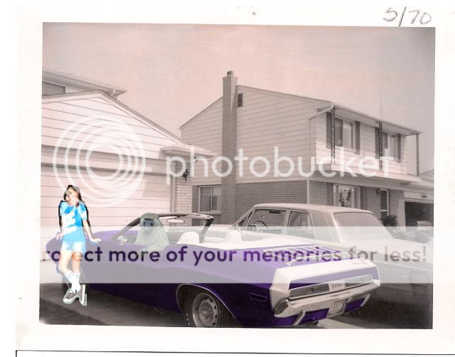 My prom car was "Plum Crazy", but I only have a B & W photo. | VW ...